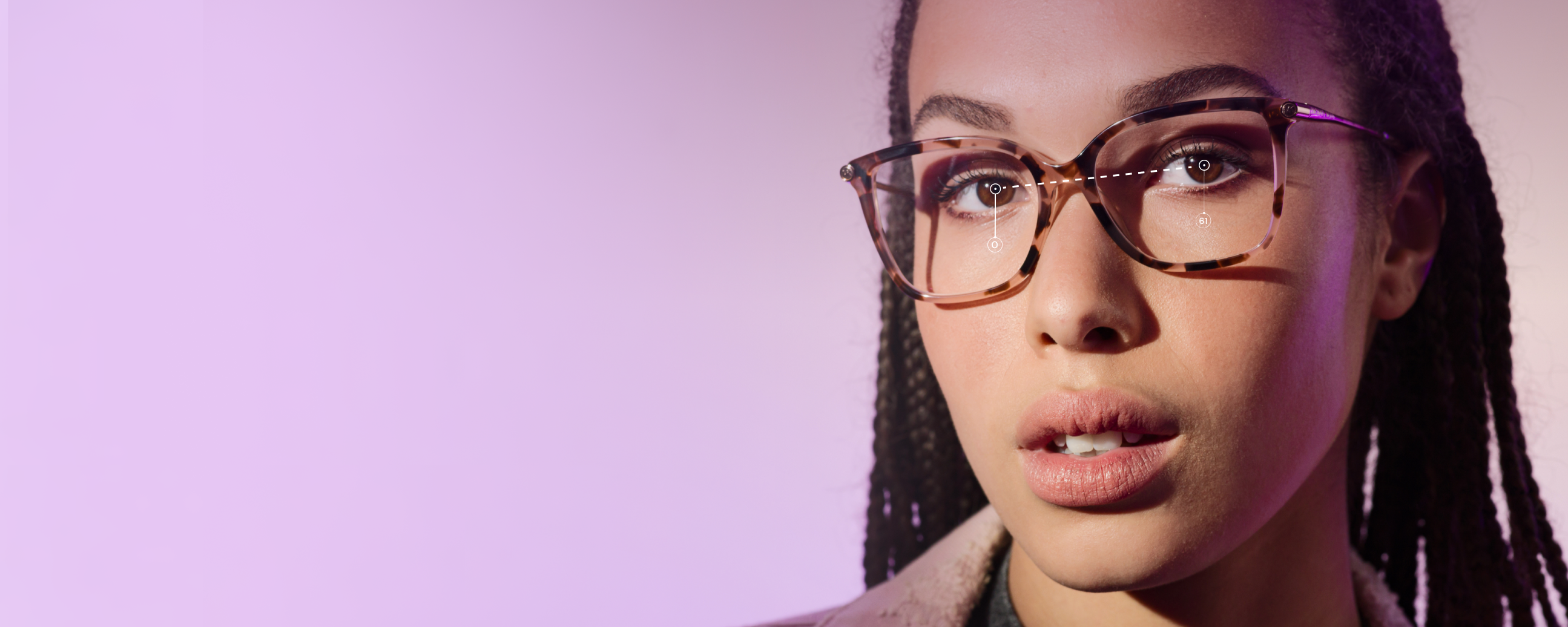 How to measure Pupillary Distance with Ophty | Glasses.com®